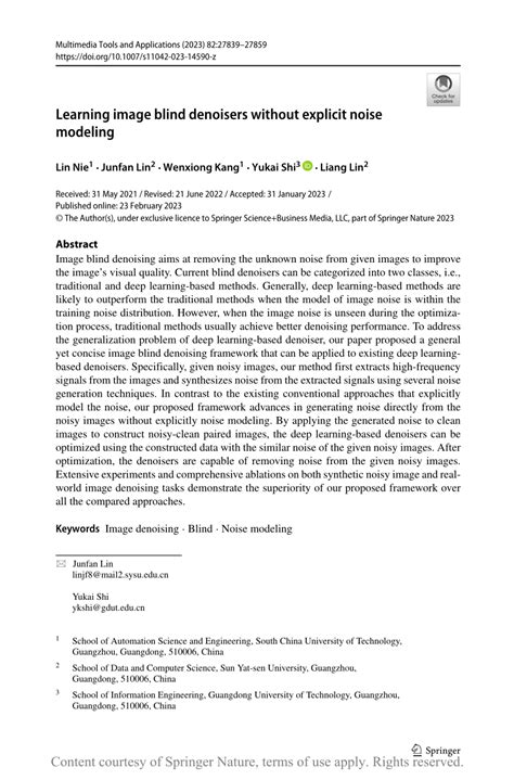 learning image blind denoisers without explicit noise modeling