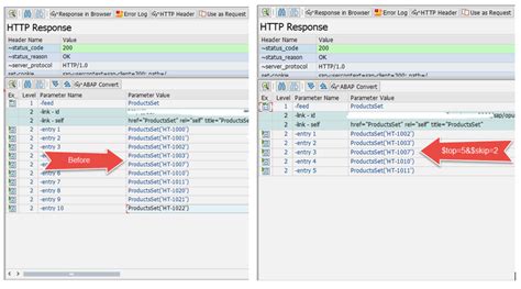 Top And Skip Query Option In Sap Odata Service 优通sap