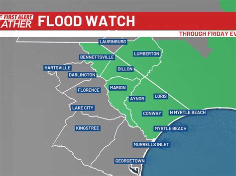 First Alert Flash Flood Watch Extended Additional Heavy Rain Likely