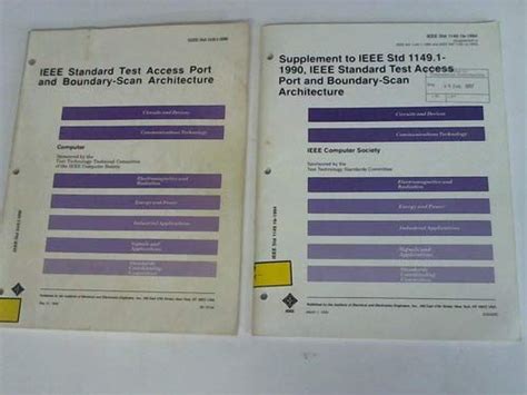Buy Supplement To Ieee Std 14911 1990 Ieee Standard Test Access Port