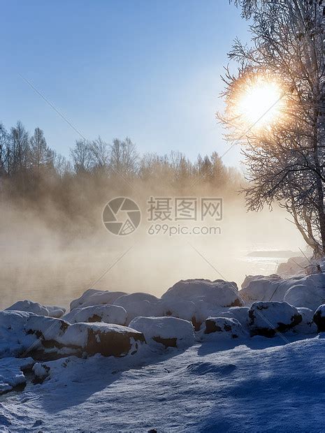 黑龙江逊克大平台雾凇风景区高清图片下载 正版图片507728934 摄图网