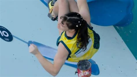 Sbs 2024 파리 올림픽 1 2번 문제를 공략한 유일한 선수 매켄지 [여자 콤바인 준결승 볼더링] Sbs