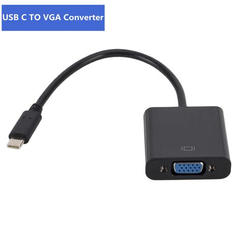 Type C Naar Vrouwelijke Vga Adapter Kabel Usbc Usb Grandado