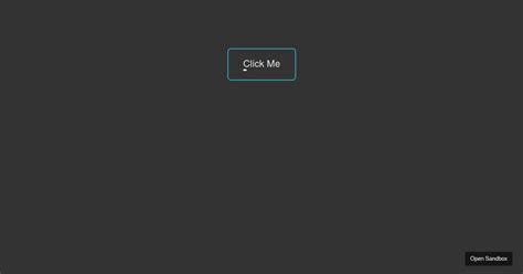Button Animation Codesandbox
