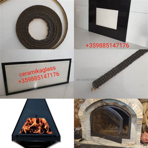 Стъкла за печки фурни и камини Резервни части аксесоари за уреди София Обявената цен