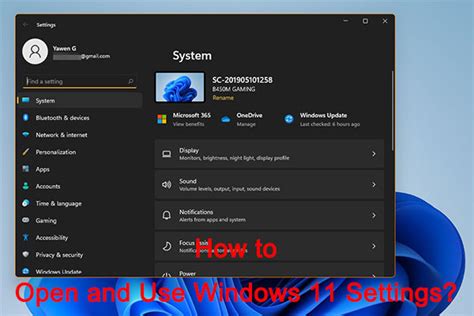 Windows 11 New Settings How To Open It How To Use It