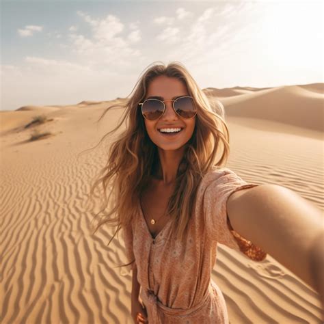 Premium Ai Image Woman Beach