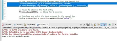 Sendkeys Not Working In Selenium Webdriver Geeksforgeeks