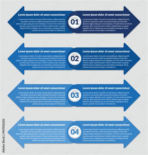 Concept Of Arrow Business Model Infographic And Comparison Template Design Concept For Business