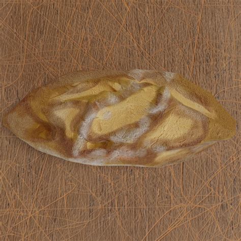 Baguette Bread D Model Cgtrader