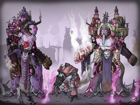Slaanesh Titans Warhammer Armies Warhammer Art Warhammer Fantasy
