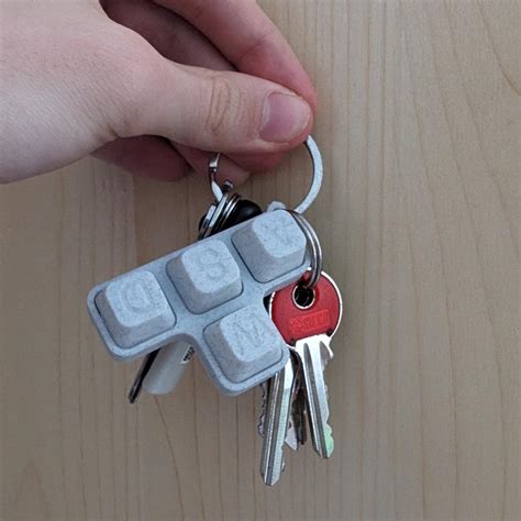 Fidget Keyboard Keychain Wasd