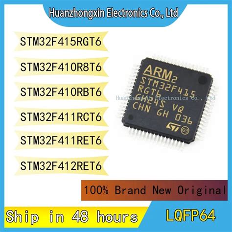 STM32F415RGT6 STM32F410R8T6 STM32F410RBT6 STM32F411RCT6 STM32F411RET6