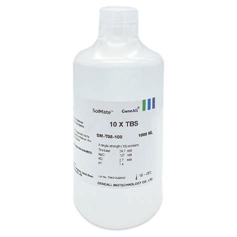 Tbs Buffer Ph 74 1l 한샘과학