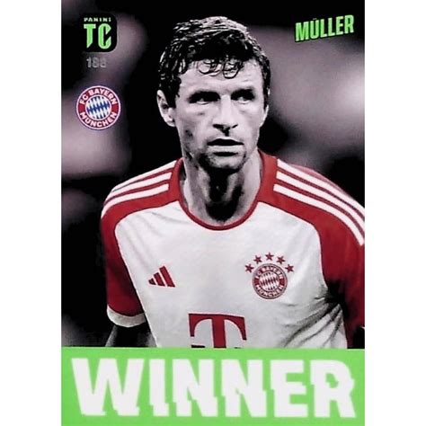 Buy Cards Thomas Müller Winner Bayern Munich Album Top Class 2024
