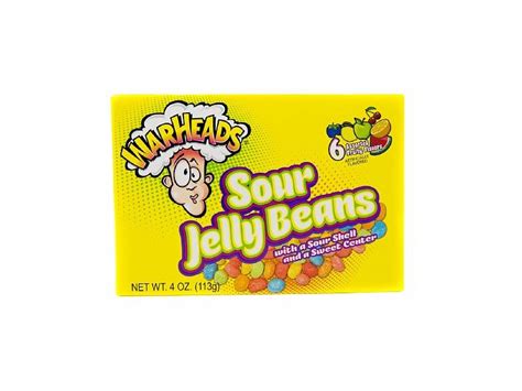 Køb Warheads Sour Jelly Beans 113 G → Gratis Fragt Og Altid Billige Priser ←