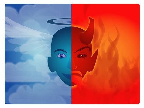 Good Vs Evil By Amvenom On Deviantart