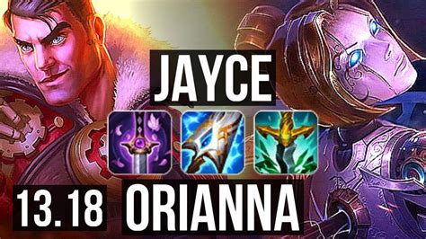 Jayce Vs Orianna Mid 50m Mastery 614 600 Games Na Master
