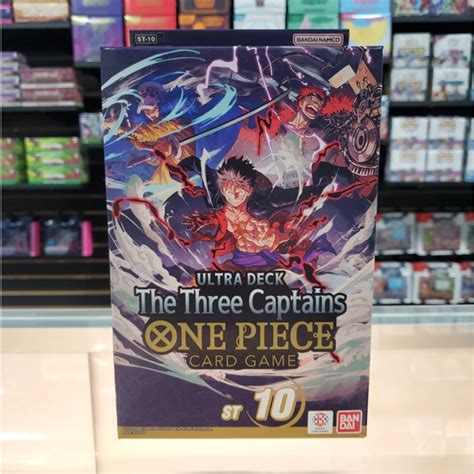 Bài Tiếng Anh One Piece Ultra Deck The Three Captains St 10 Full Seal