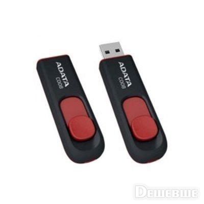 Adata Classic C008 32GB USB 2.0 Red AC008-32G-RKD USB flash rdveikals.lv