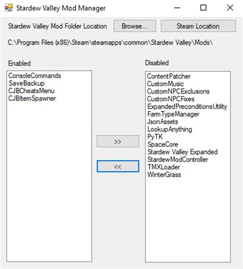 Stardew Valley Smapi Mod Manager Download