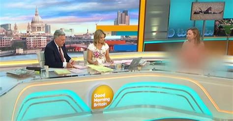Good Morning Britain Viewers In Disbelief At Persons Unexpected