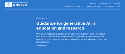unesco发布首份aigc教育指南