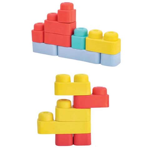 Kovalı Yumuşak Big Bloklar 18 Parça Mavi Toyzz Shop