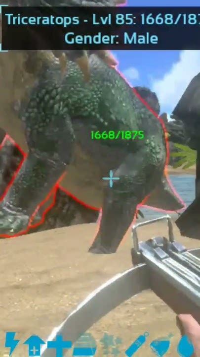 Tame Triceratops Ark Mobile Youtube