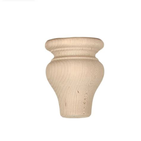 China Customized Wood Bun Foot Suppliers Factory Cheap Wood Bun Foot Wholesale