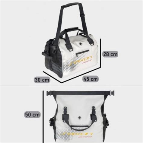 Bag Bolsa Mala Saxon Estanque 40 Litros Branca ImpermeávelSaxon807