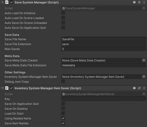 save system opsive