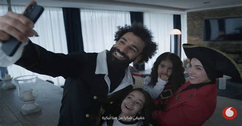 عمرو دياب يغني لمحمد صلاحشاهد فيديو اعلان شكراً من هنا لبكرة فودافون