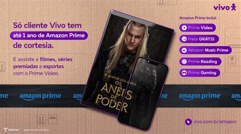 Parceria Entre Vivo E Amazon Concede Um Ano De Amazon Prime Para Clientes Da Operadora TELA
