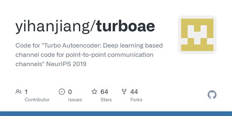GitHub Yihanjiang Turboae Code For Turbo Autoencoder Deep Learning
