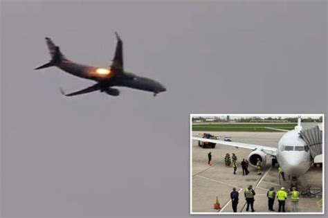 American Airlines Flight Forced To Return To Airport After Engine