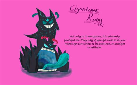 Gigantimax Ruby By Gengarfan20 On Deviantart