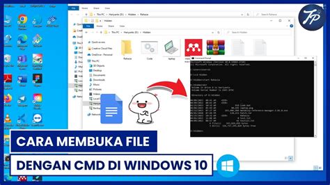 Cara Membuka File Dengan CMD Di Windows 10 Buka File Dengan CMD YouTube