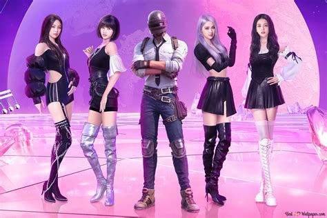 Blackpink Members Ready For Love Pubg Mobile Mv Photoshoot 4k