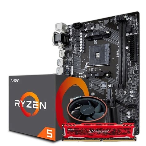 Combo Actualizacion Ryzen 5 4600G MB A520 GIGABYTE DDR4 8GB 2666MHZ