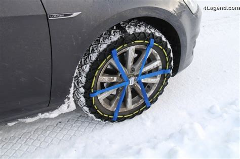 Essais des chaînes à neige Michelin Easy Grip Evolution Un grip