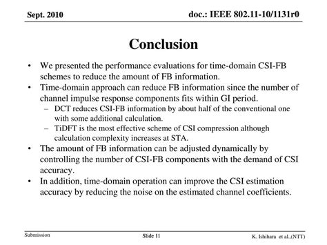 PPT Time Domain CSI Compression Schemes For Explicit Beamforming In MU MIMO PowerPoint