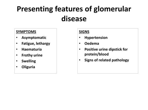 Ppt Glomerular Diseases Powerpoint Presentation Free Download Id