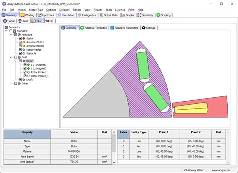 Motor Cad Adaptive Templates Scripting — Pymotorcad Core