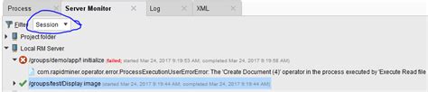 The Process Logs Are Empty On Rapidminer Server After Update To 73