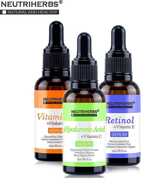 Neutriherbs Hyaluronic Acid Serum Moisturizer Vitamin C For Anti Aging
