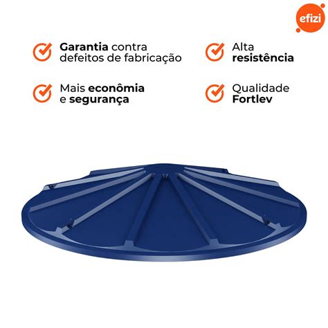 Tampa Para Caixa Caixa Dágua 500l Polietileno Fortlev Madeiramadeira