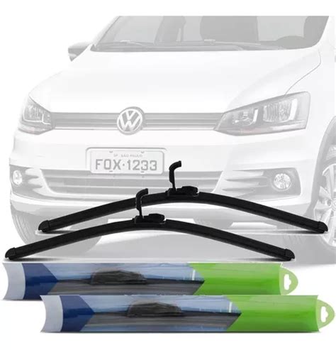Par Palheta De Silicone Limpador Vw Cross Fox Parcelamento sem acréscimo