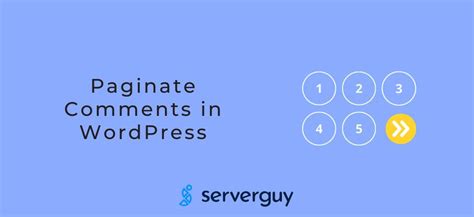 how to load comments with pagination in wordpress