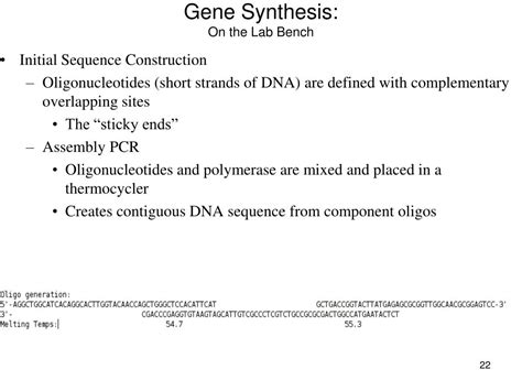 Ppt Sequence Optimization For Synthetic Genes Using Genetic Algorithms Powerpoint Presentation